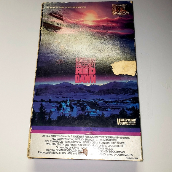 Media | Vintage 19841985 Red Dawn Vhs Movie | Poshmark